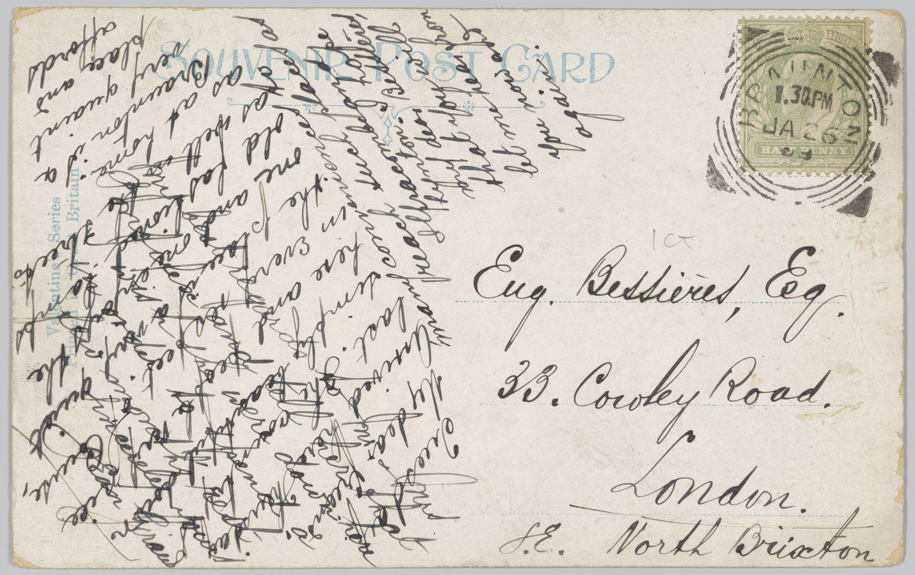How To Write A Postcard The Postal Museum