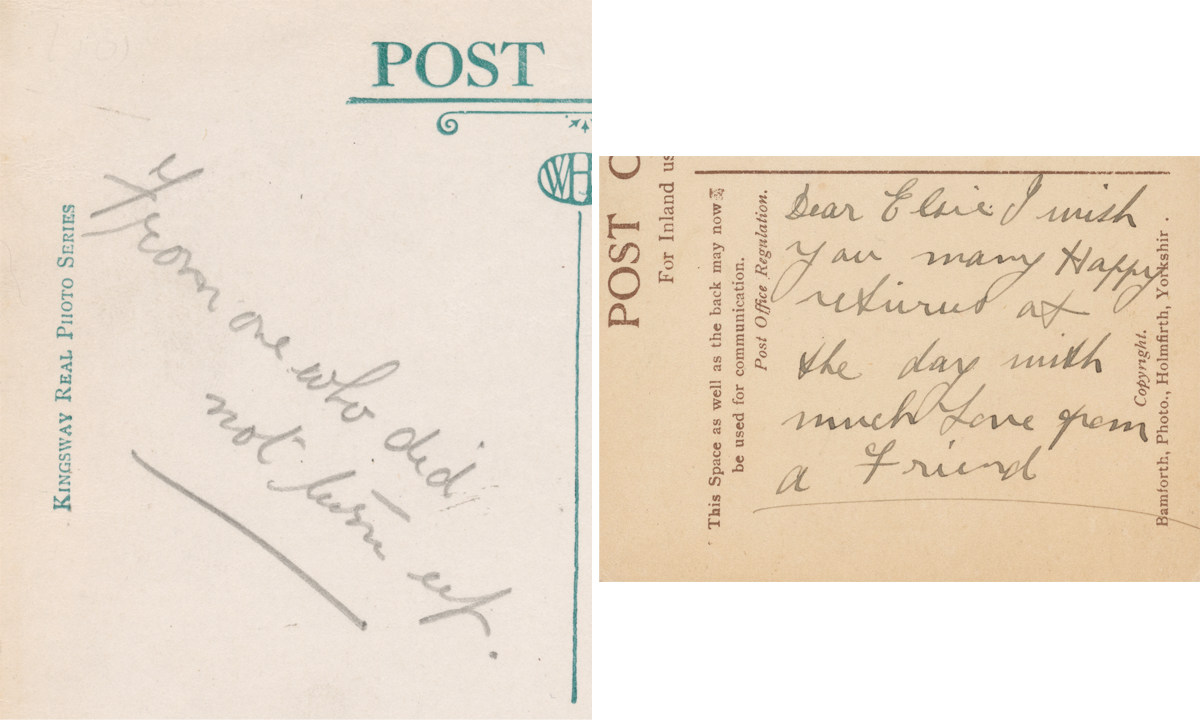 How To Write A Postcard The Postal Museum
